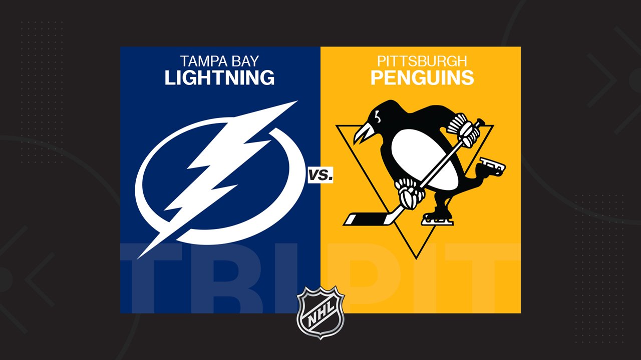 Where to watch Pittsburgh Penguins vs. Tampa Bay Lightning game today ...
