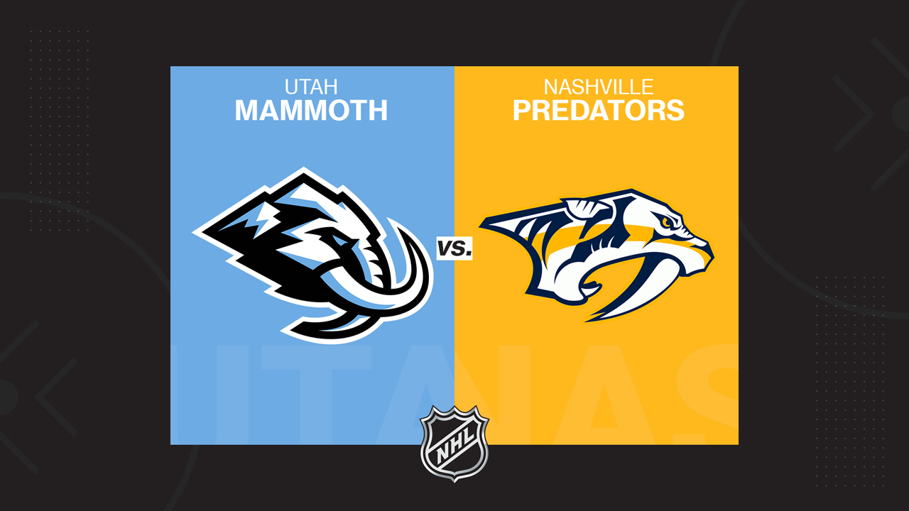 Where to watch Nashville Predators vs. Utah Mammoth game today: Time ...