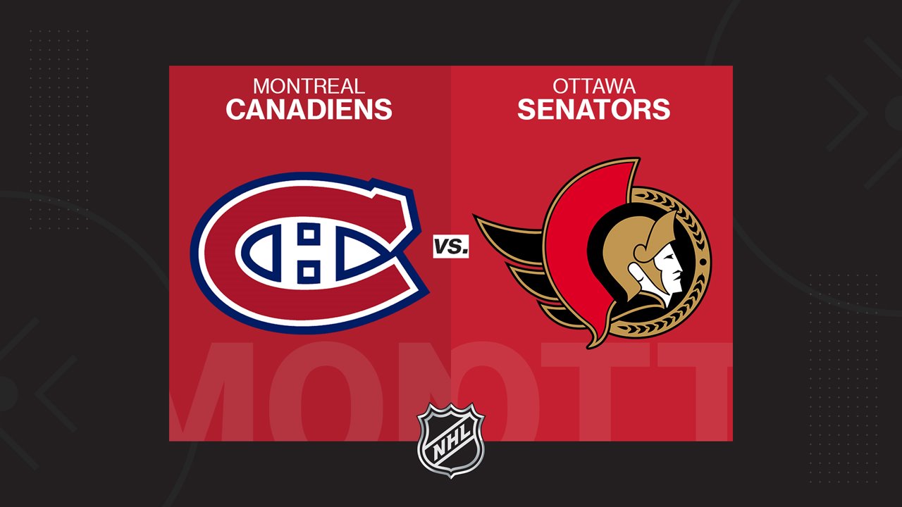 Where to watch Ottawa Senators vs. Montreal Canadiens game today: Time ...