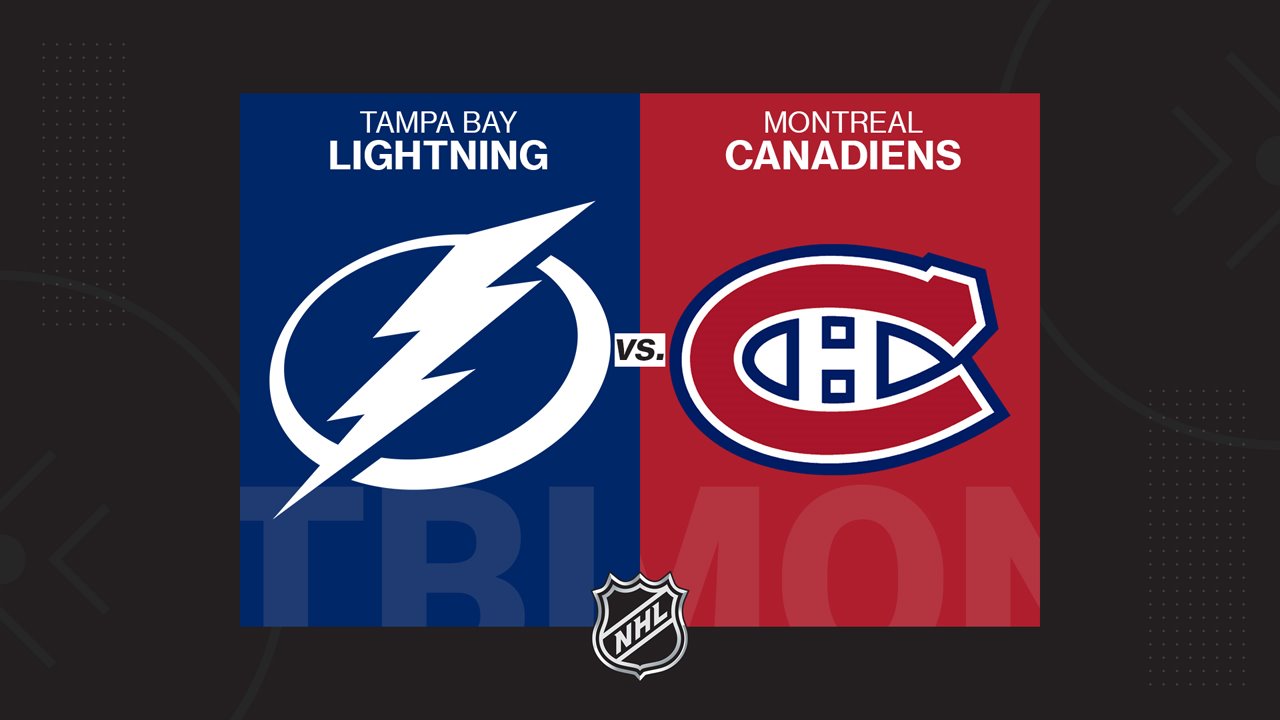 Where to watch Montreal Canadiens vs. Tampa Bay Lightning game today ...