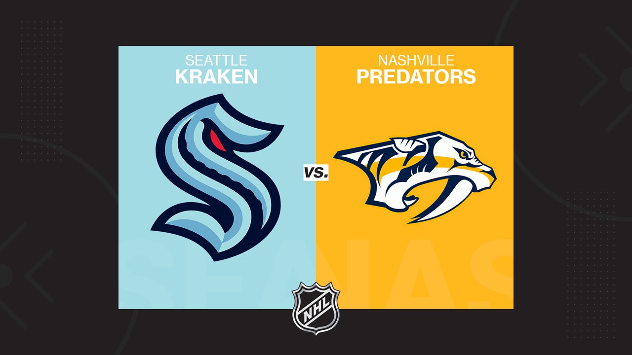 Where to watch Nashville Predators vs. Seattle Kraken game today: Time ...