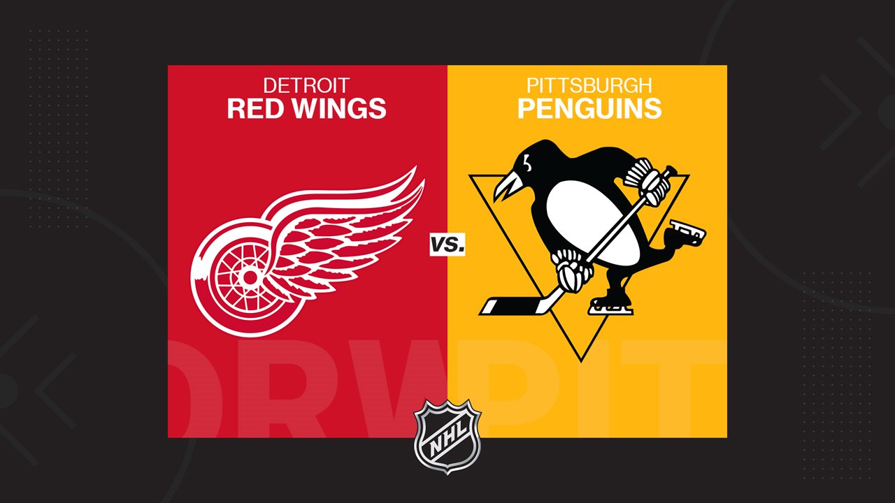 Where to watch Pittsburgh Penguins vs. Detroit Red Wings game today ...